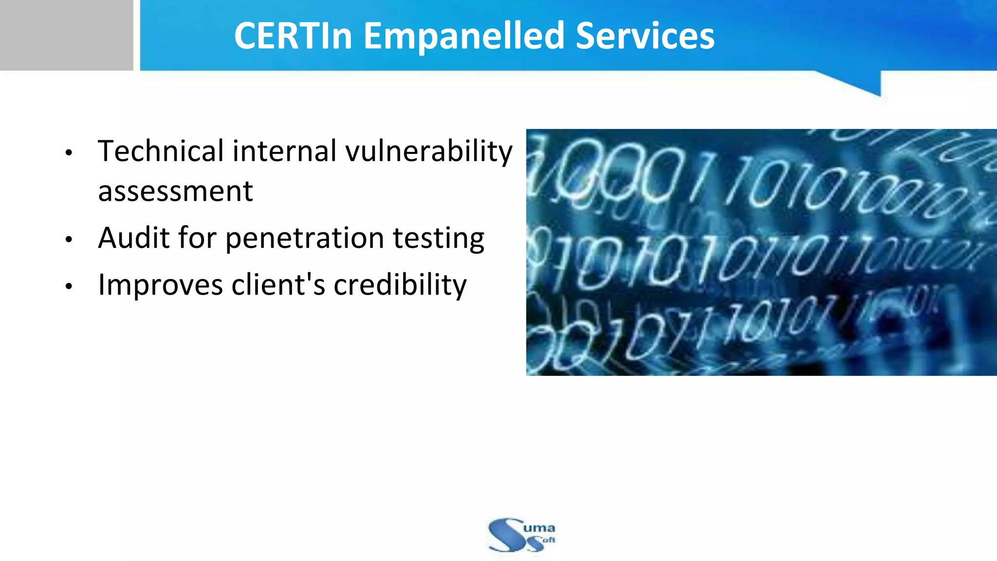 CERTIn Empaneled Auditor | PPTX