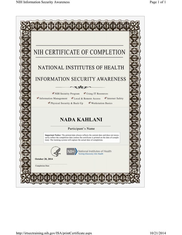 Certi nih sec awa | PDF | Free Download