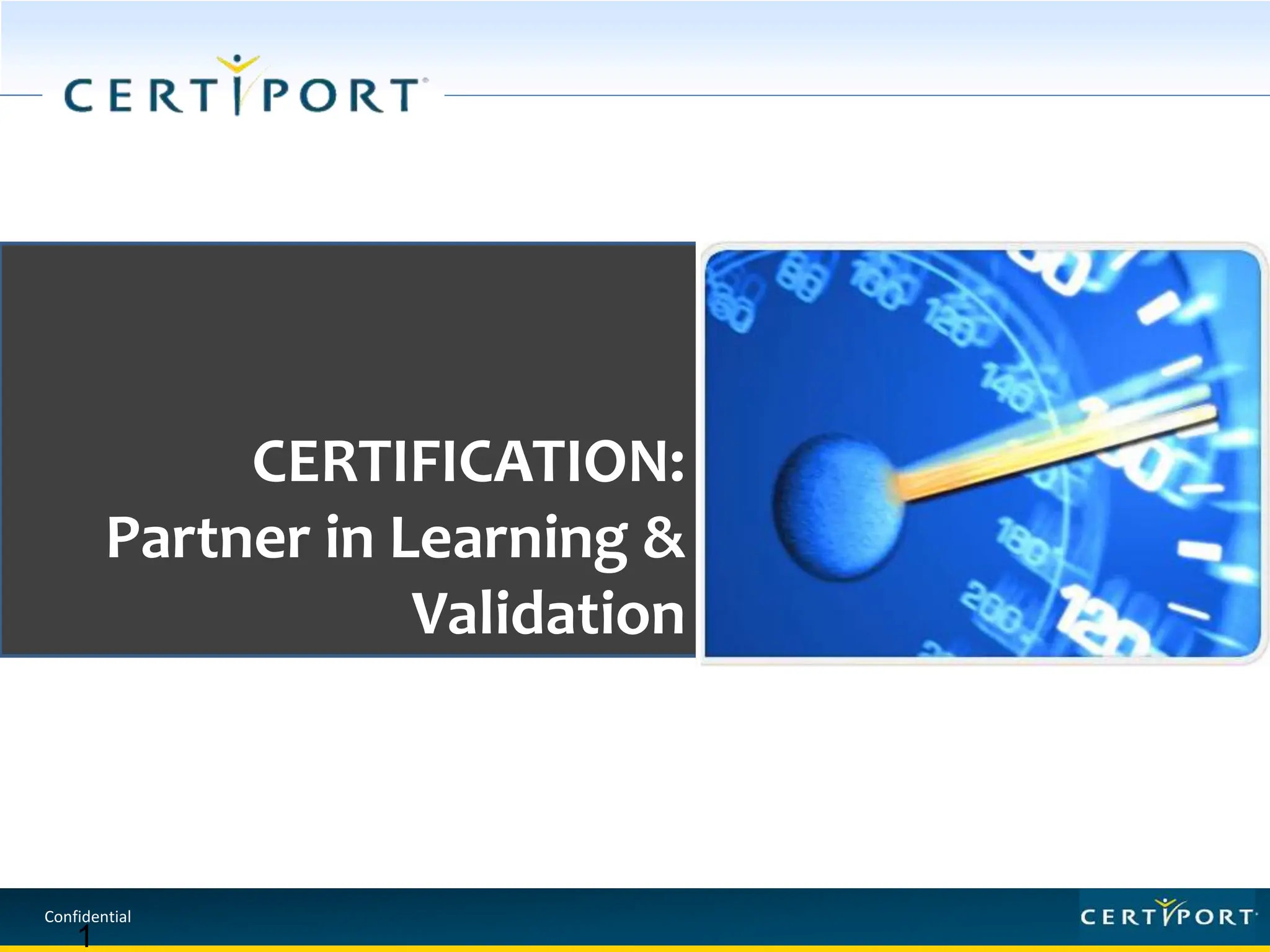 Certiport certification and partners slides | PPTX