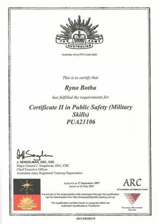 Cert 2 public safety | PDF