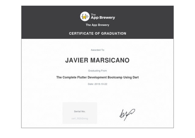 Software development certificates | PPT