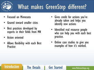 MN GreenStep Cities: Implement Proven Sustainability Best Practices in ...