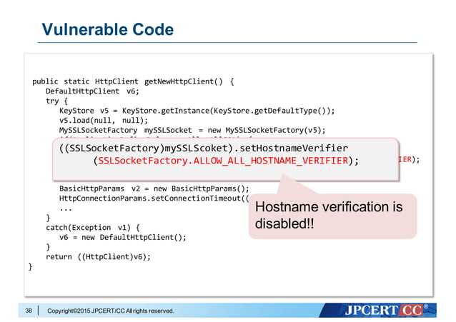 Case Studies and Lessons Learned from SSL/TLS Certificate Verification ...