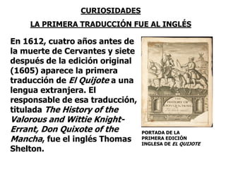 Cervantes y don Quijote | PDF