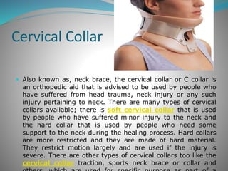 Cervical Collar Application