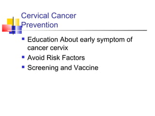 Cervical+cancer+for+student+final | PPS