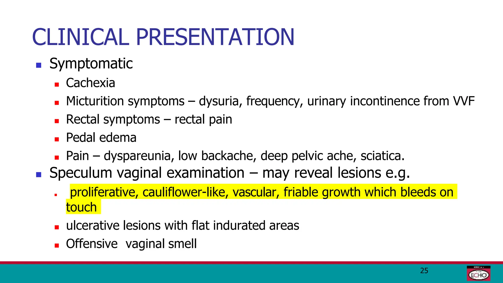 CERVICAL-CANCER-introduction, screening and prevention | PPTX