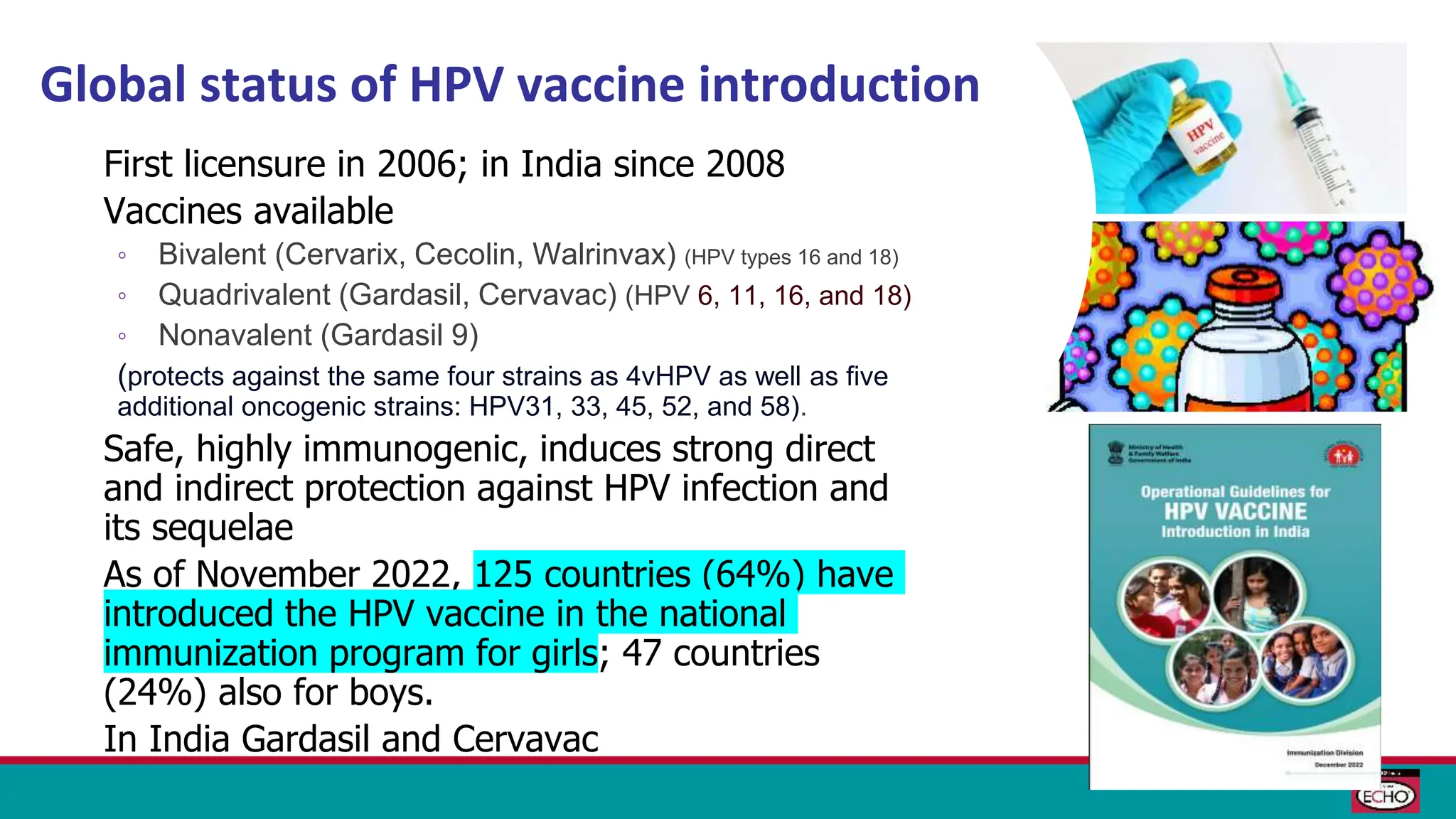 CERVICAL-CANCER-introduction, screening and prevention | PPTX