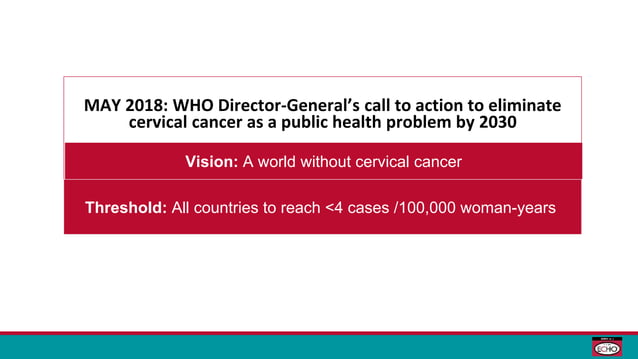 CERVICAL-CANCER-introduction, screening and prevention | PPTX