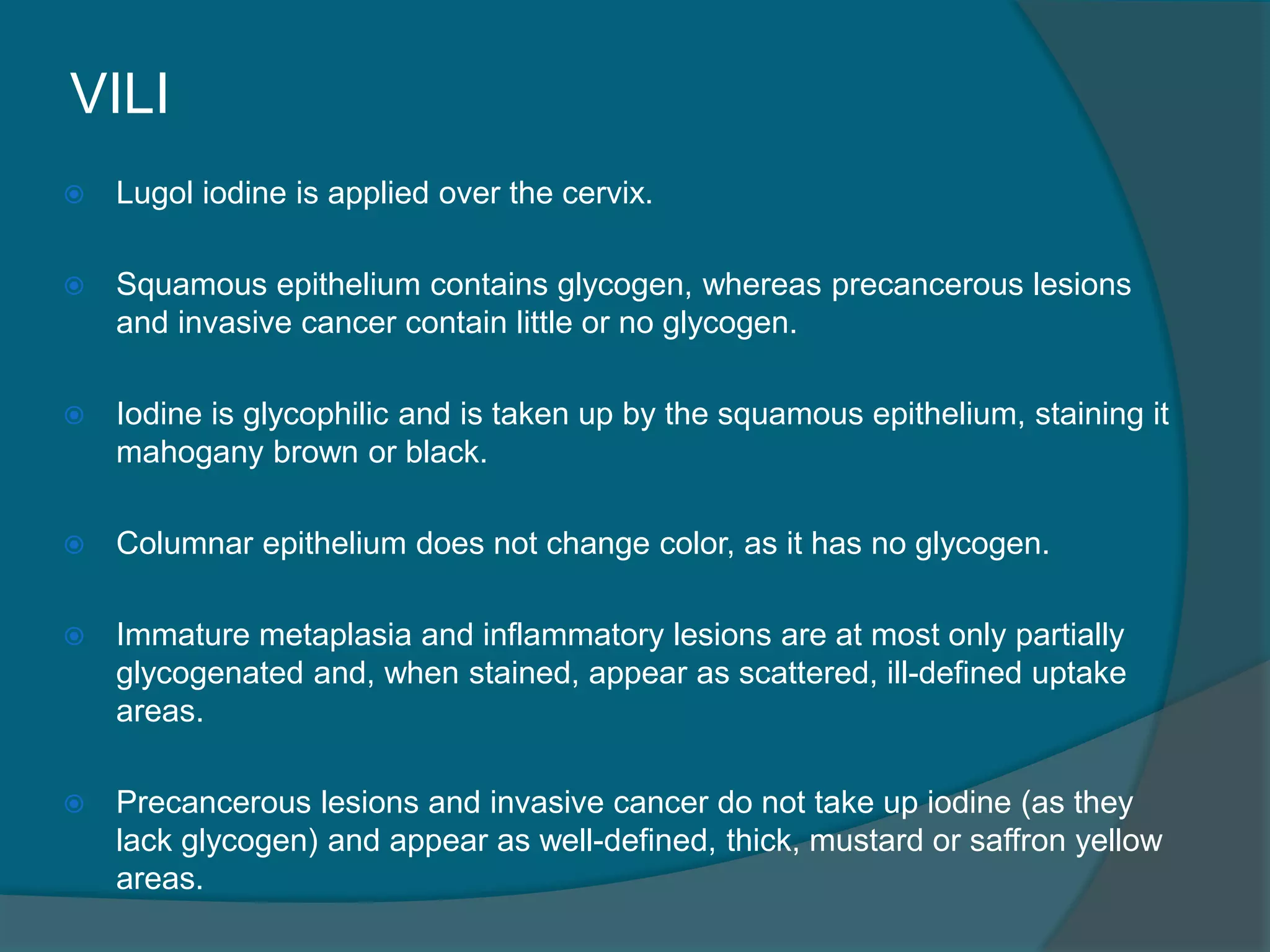 Cervical cancer screening modalities | PPTX