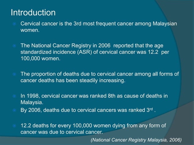 Cervical cancer screening modalities | PPTX