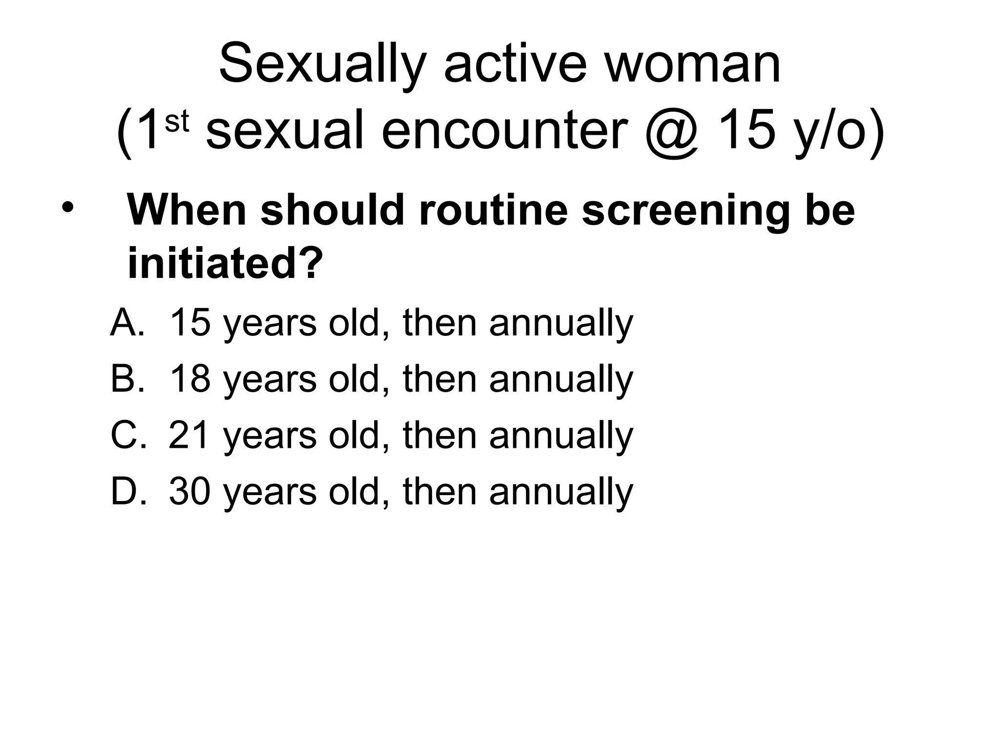 Cervical Cancer Screening | PPT
