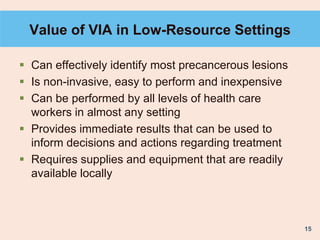 Cervical cancer-screening-day 2 | PPT