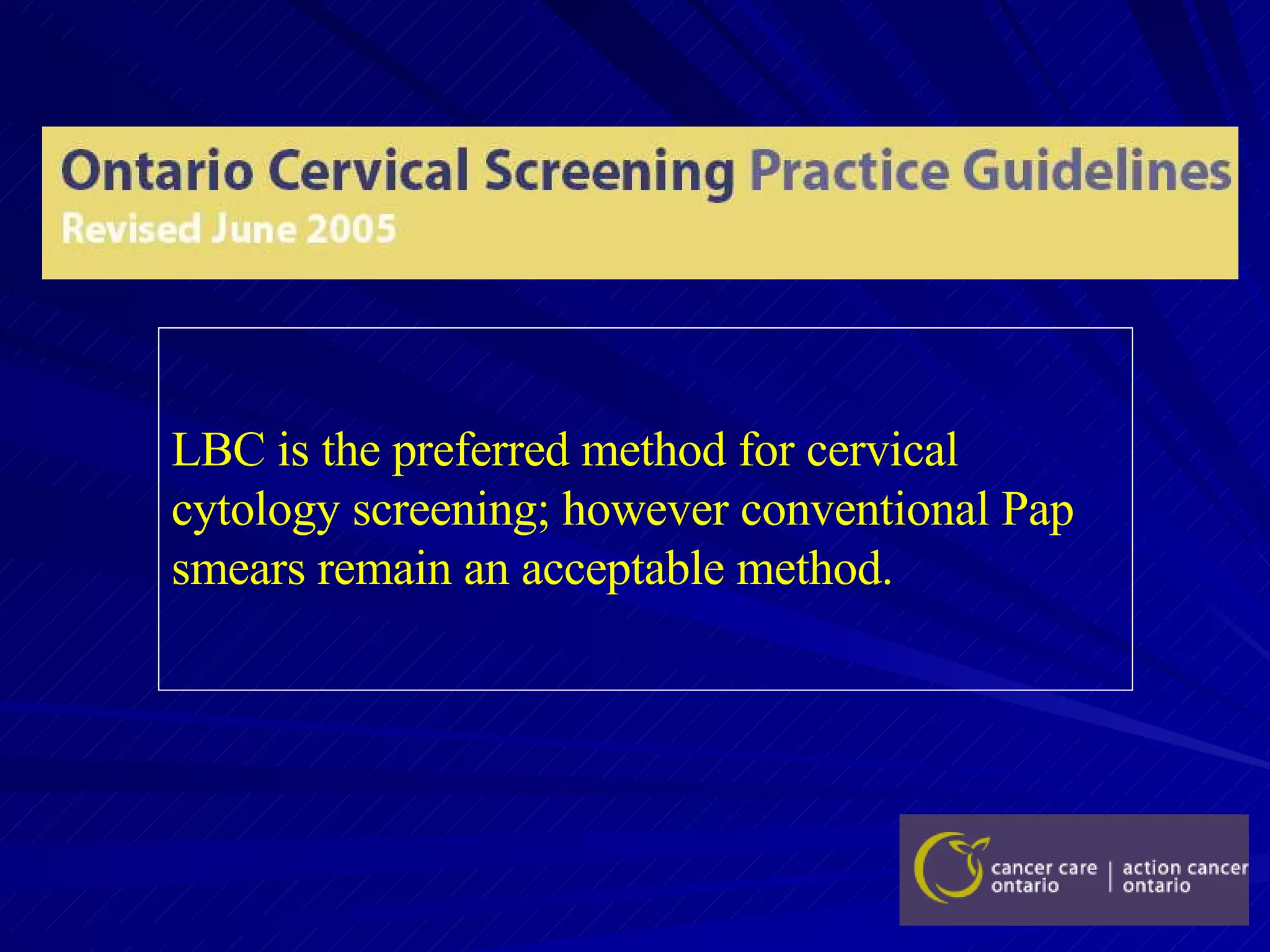 Cervical Cancer Screening - HPV - www.jinekolojivegebelik.com