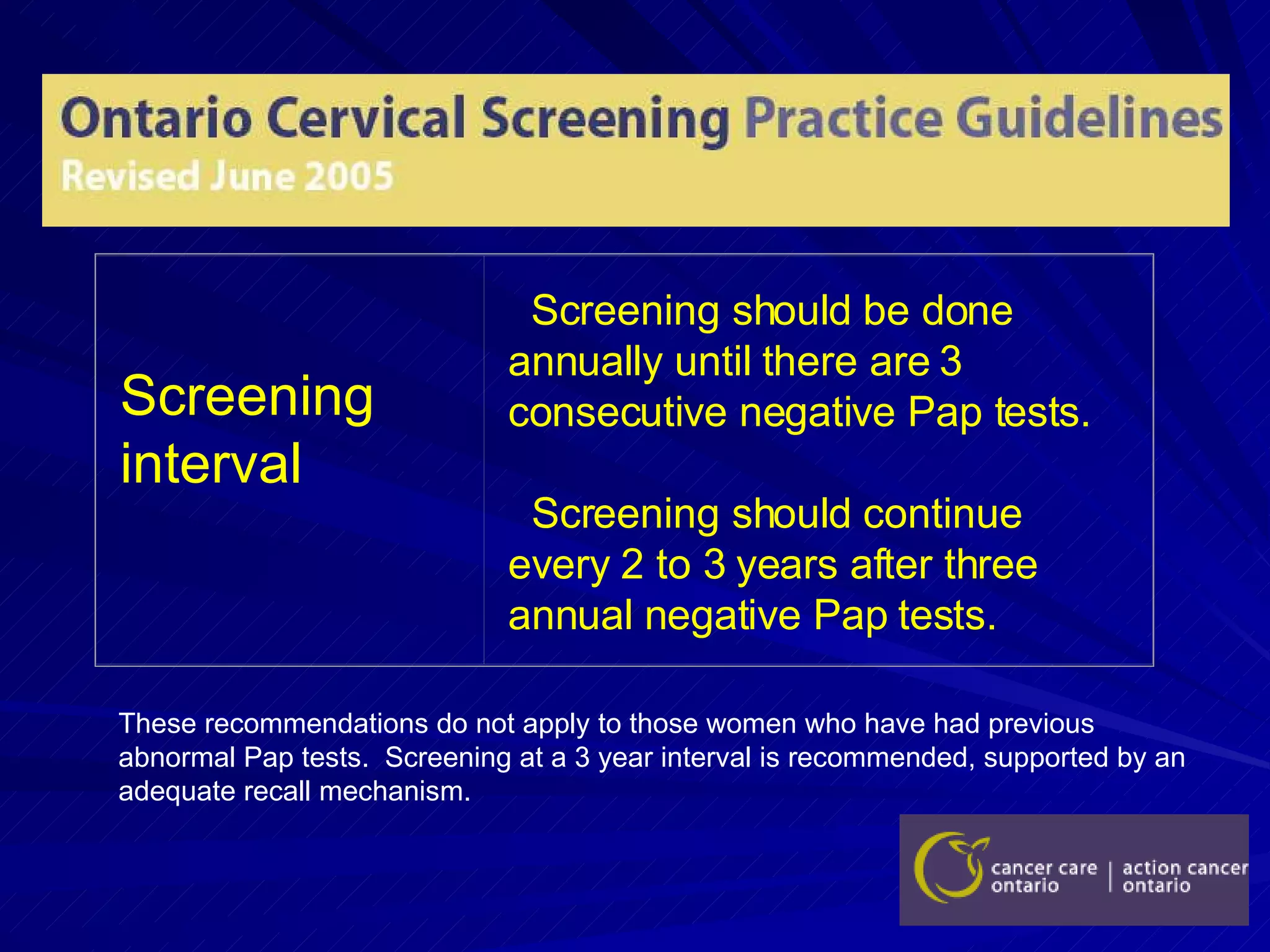 Cervical Cancer Screening - HPV - www.jinekolojivegebelik.com