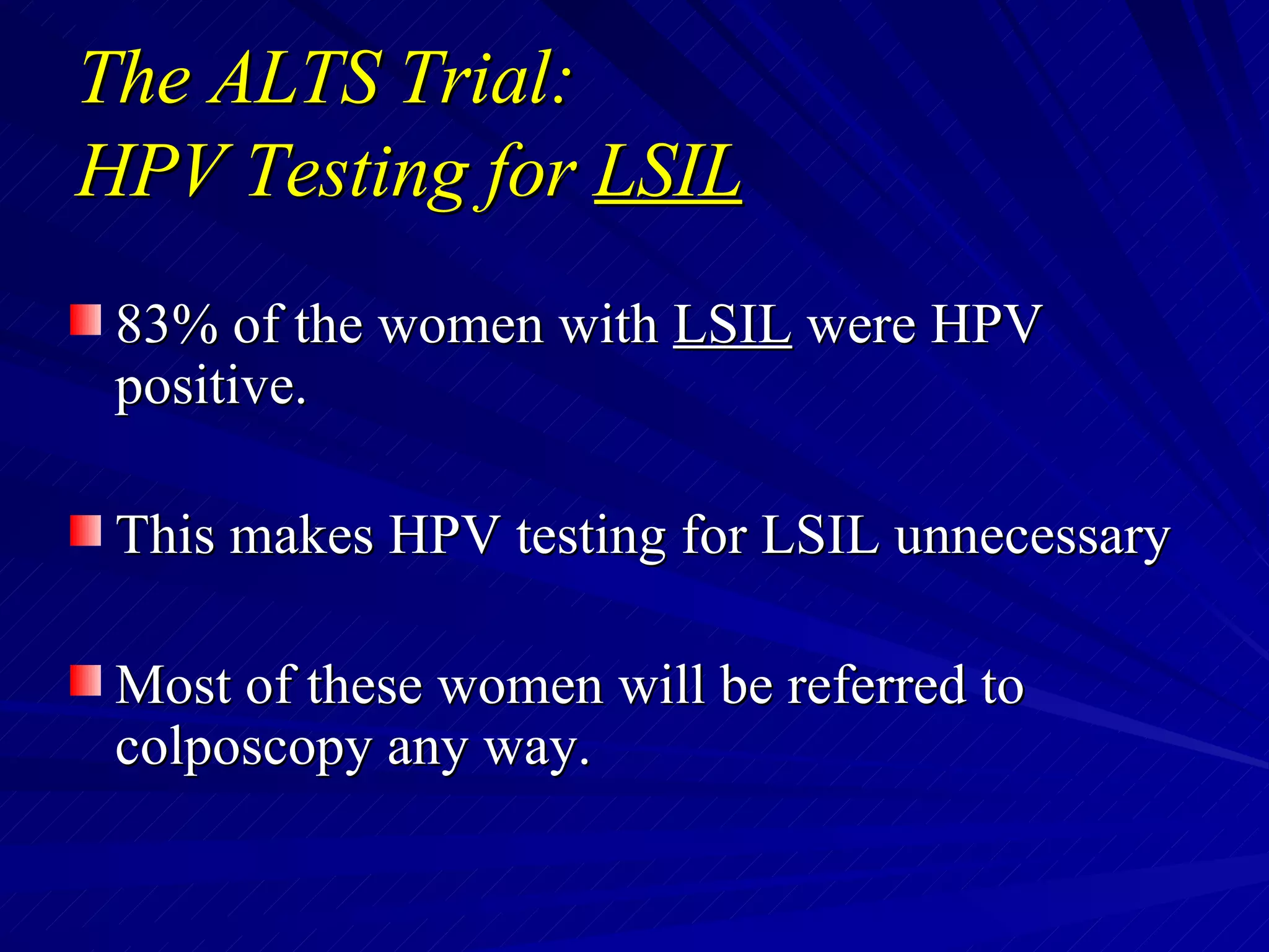 Cervical Cancer Screening - HPV - www.jinekolojivegebelik.com