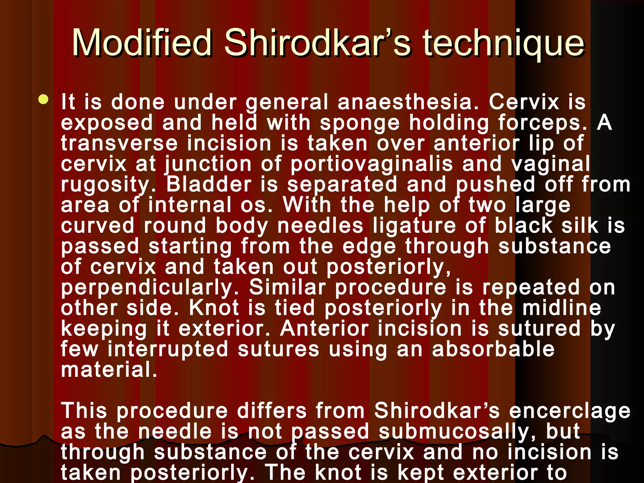 Cervical incompetence | PPT