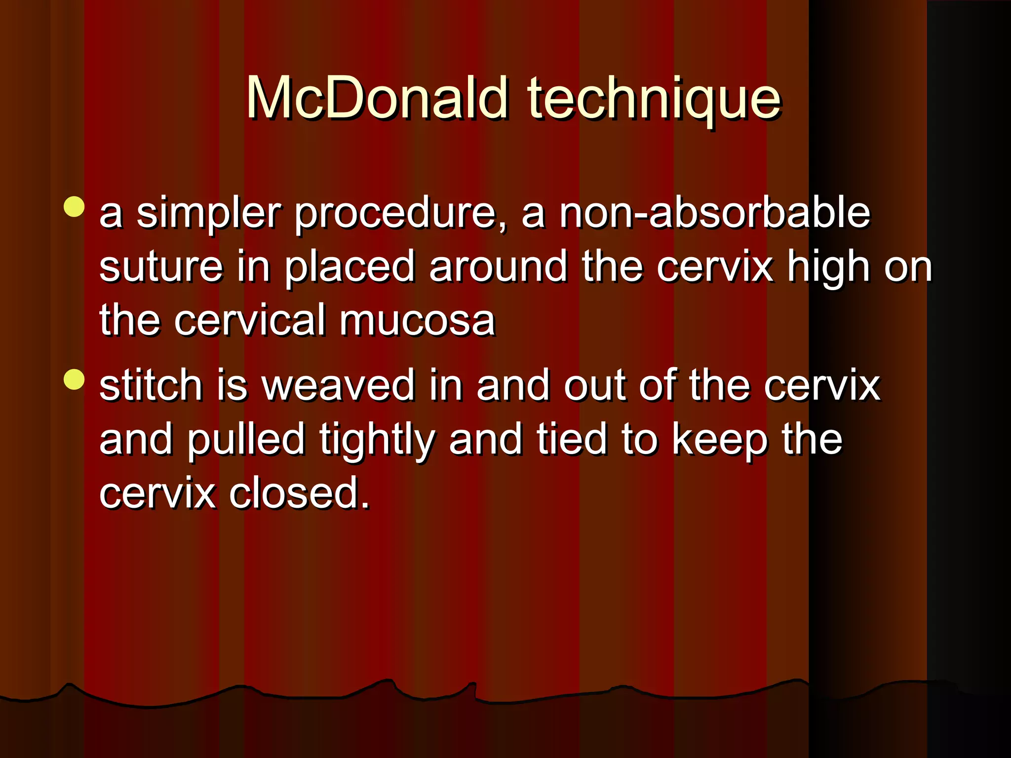 Cervical incompetence | PPT