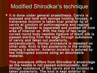 Cervical incompetence | PPT