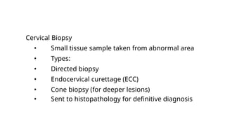cervical screening and cervical procedure .pptx