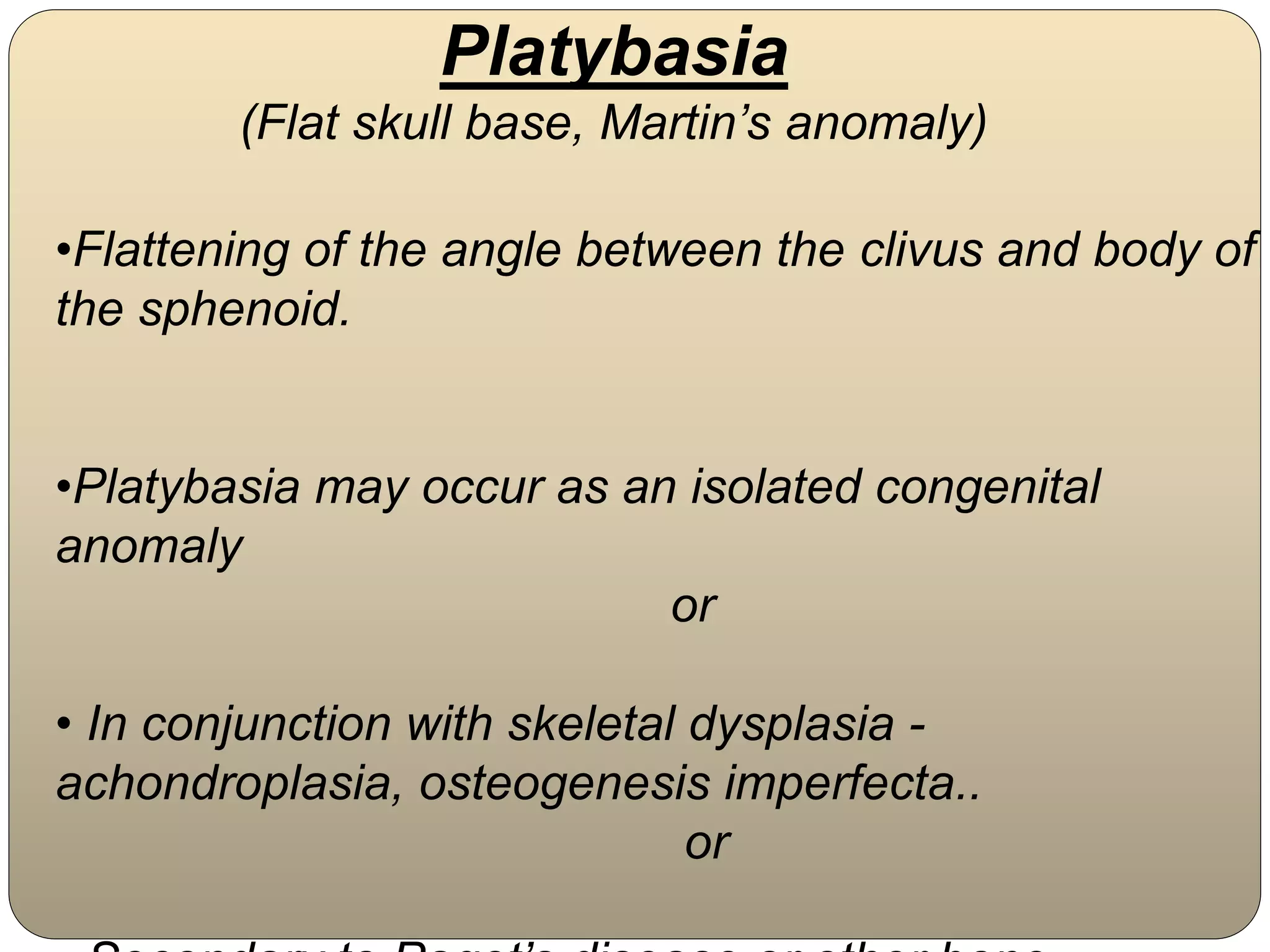 Congenital anomalies and Normal skeletal variants- Cervical spine | PPT
