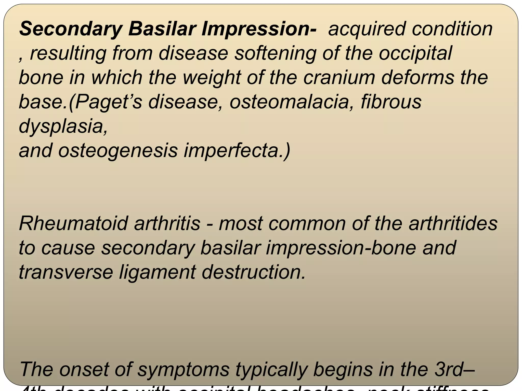 Congenital anomalies and Normal skeletal variants- Cervical spine | PPT