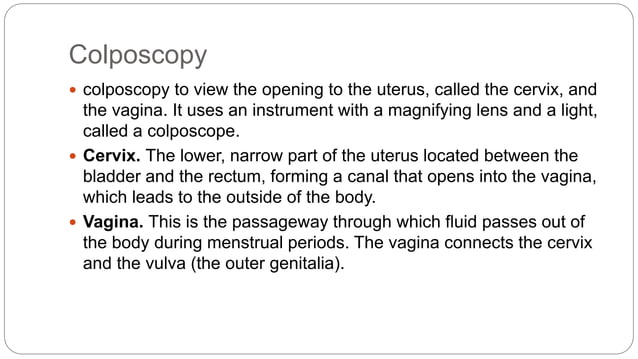 cervical biopsy procedure.pptx | Pregnancy | Reproductive Health