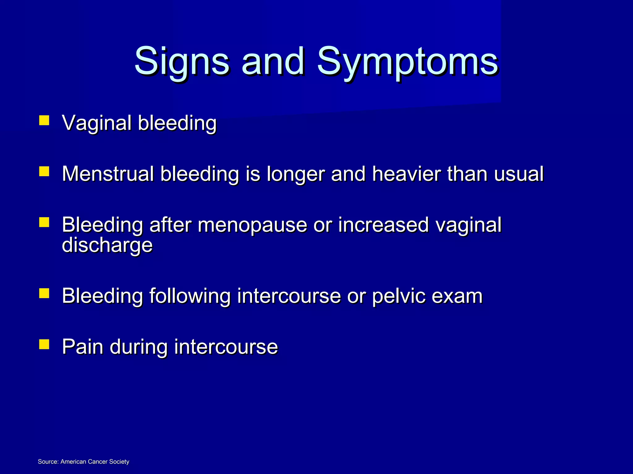 Cervical cancer | PPT