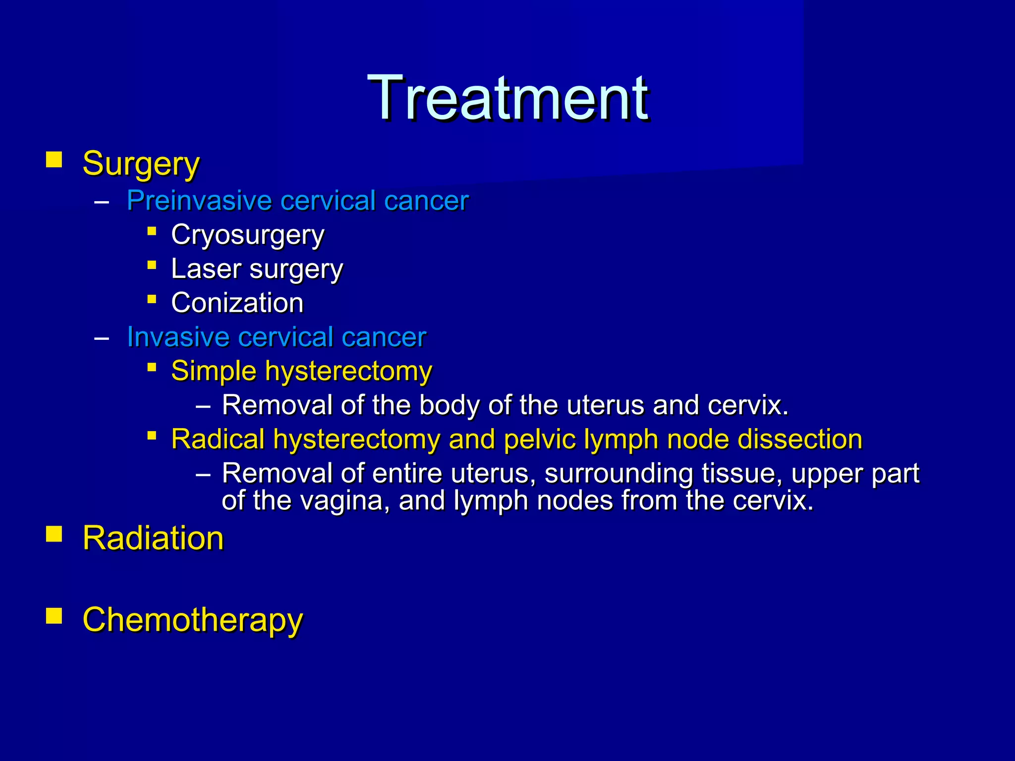 Cervical cancer | PPT