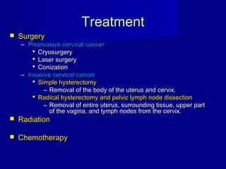 Cervical cancer | PPT