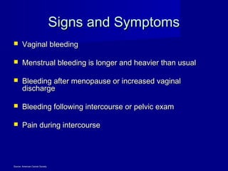Cervical cancer | PPT