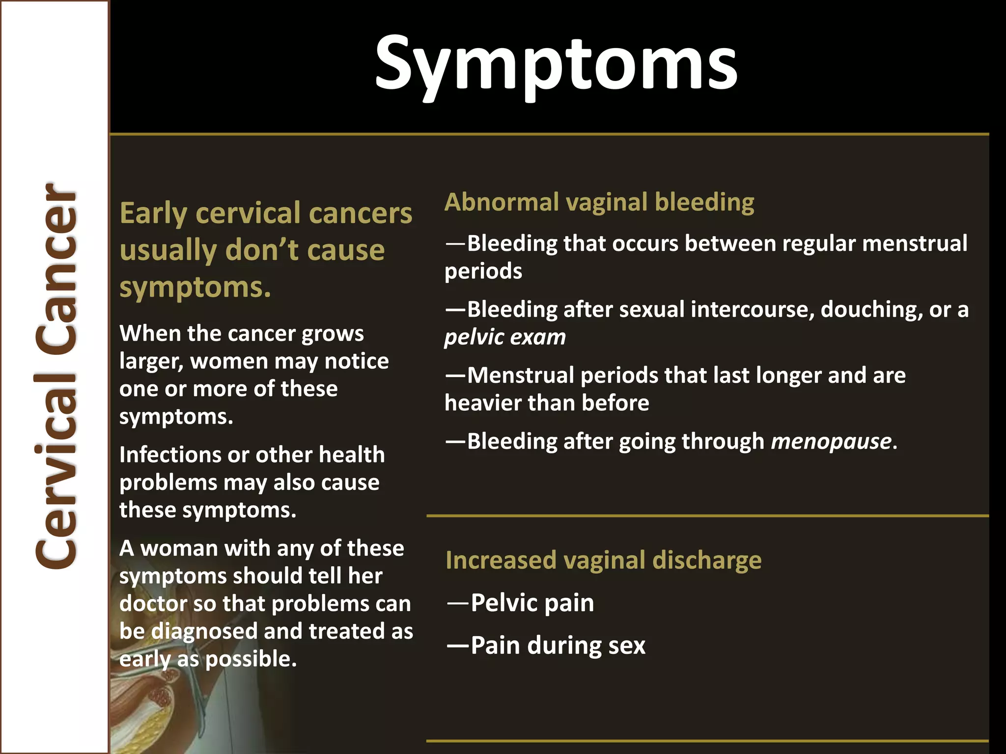 Cervical cancer | PPTX