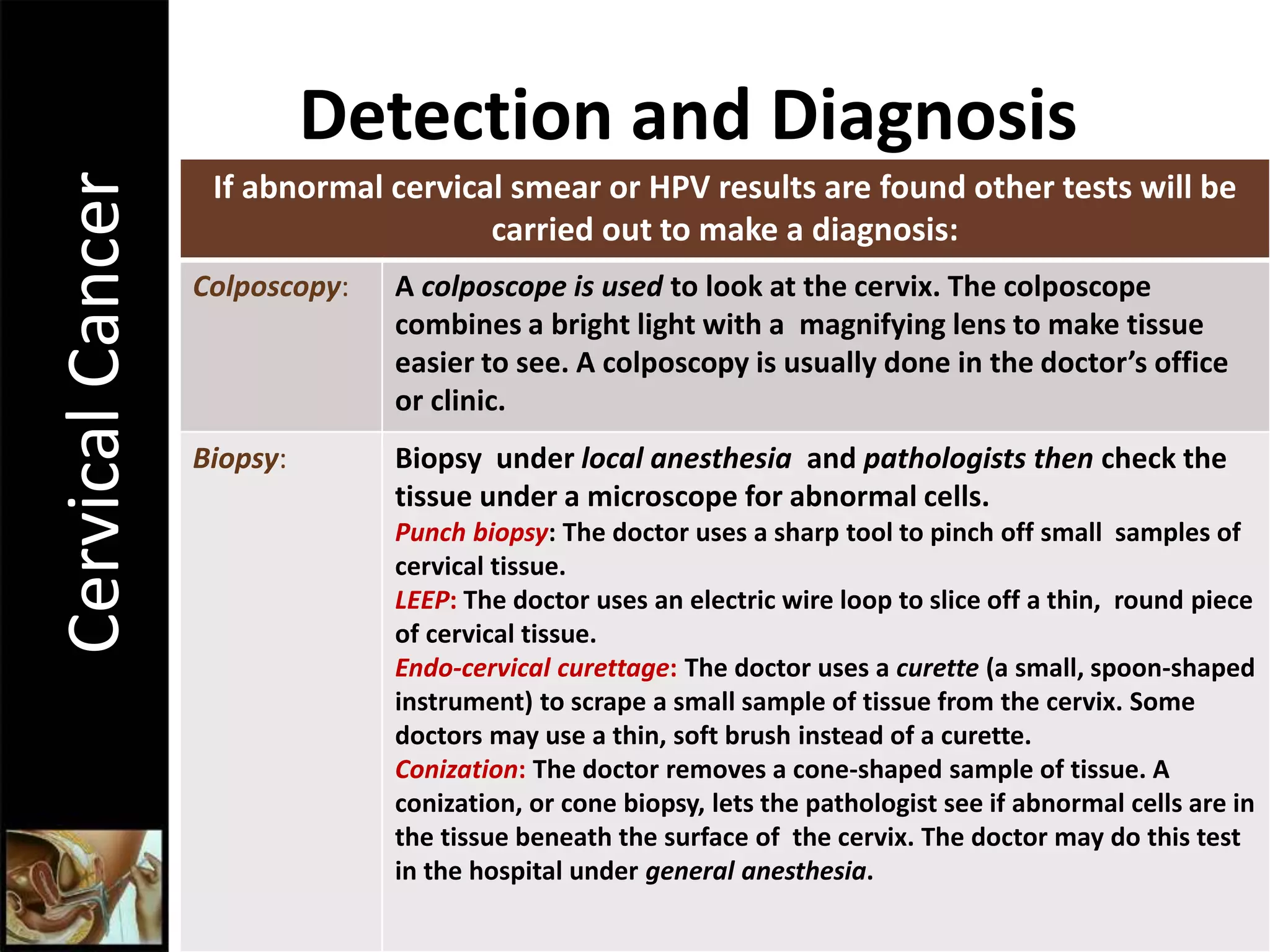 Cervical cancer | PPTX