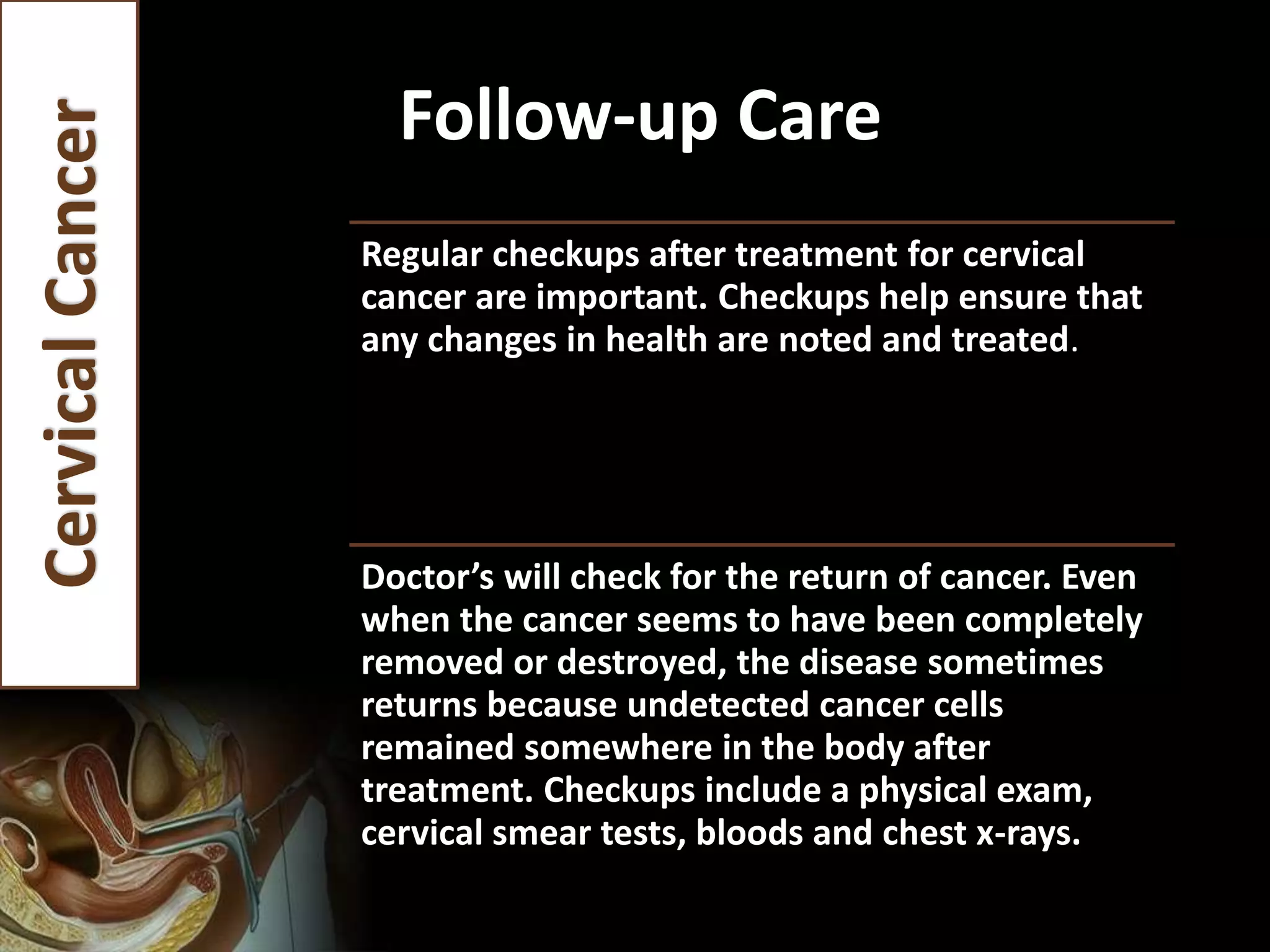 Cervical cancer | PPTX
