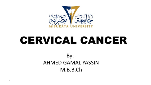 Cervical cancer | PPT