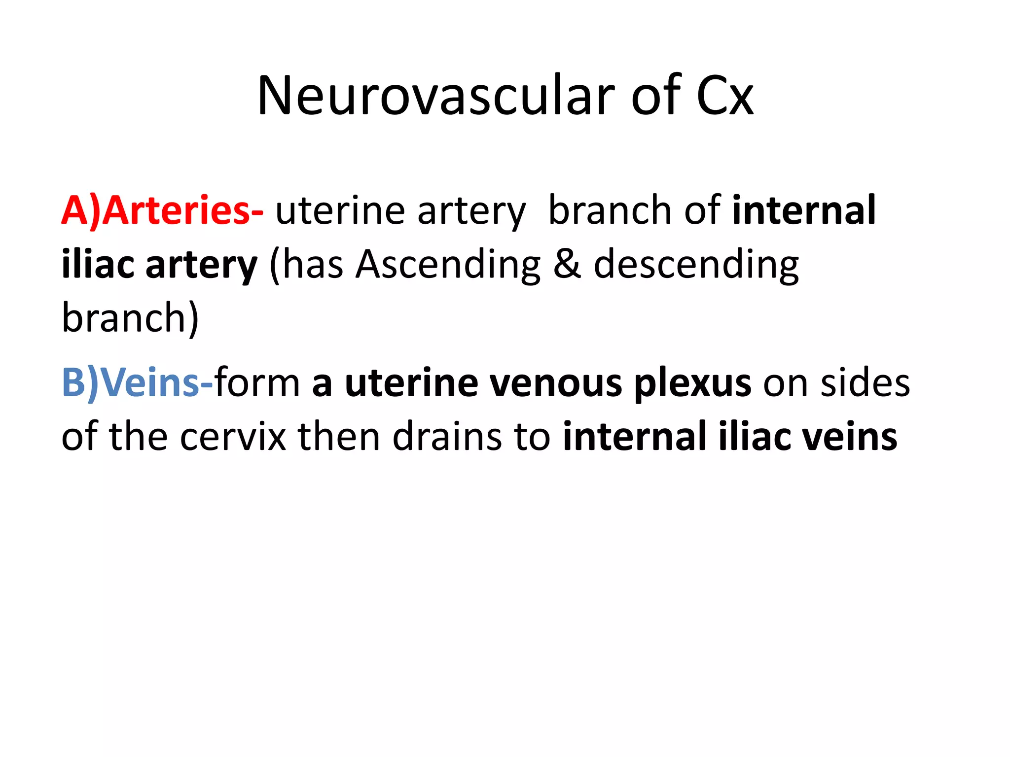 Cervical cancer, Anatomy and pathology | PPTX