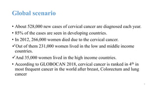 Cervical cancer | PPTX