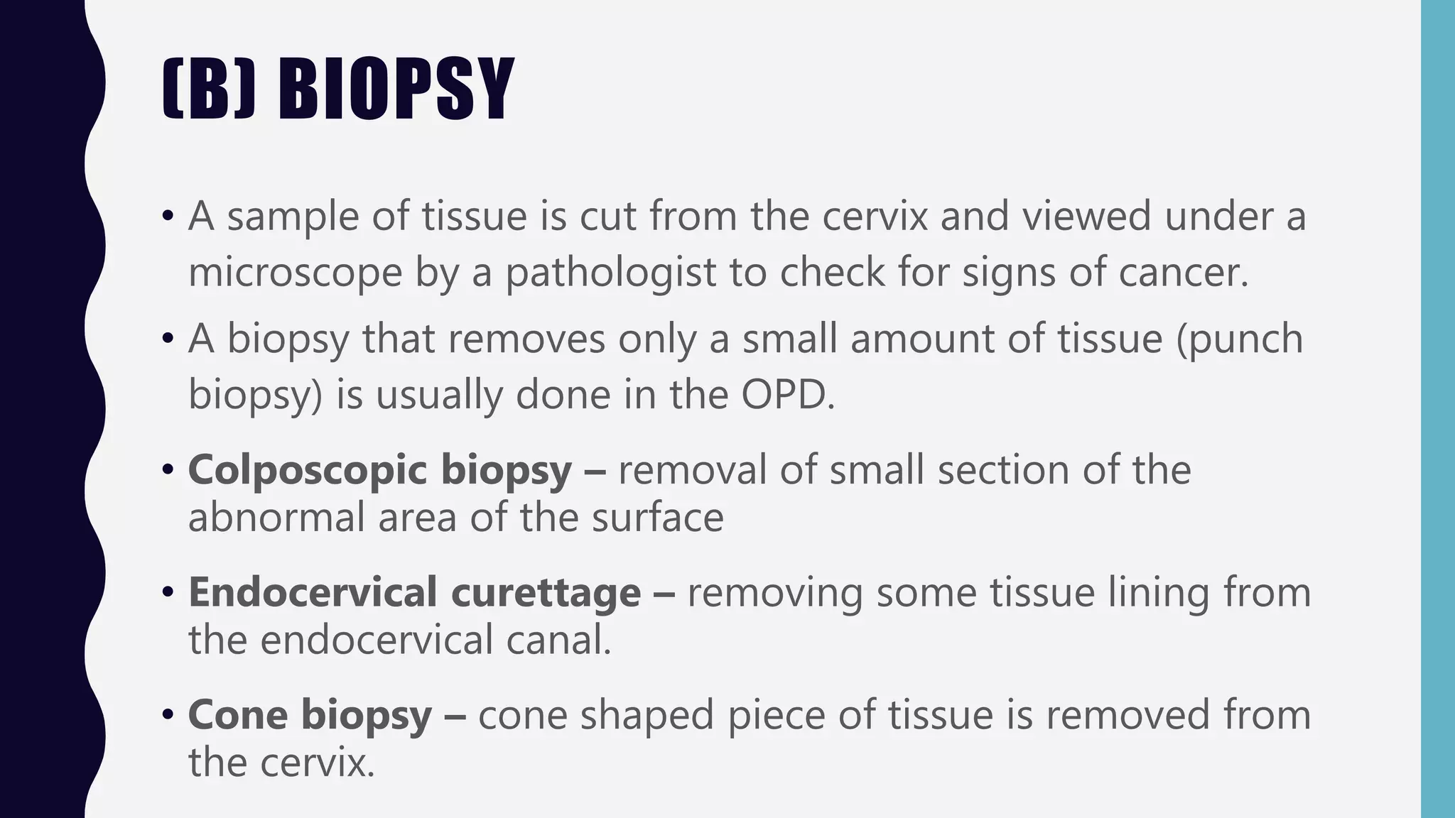Cervical cancer | PPTX