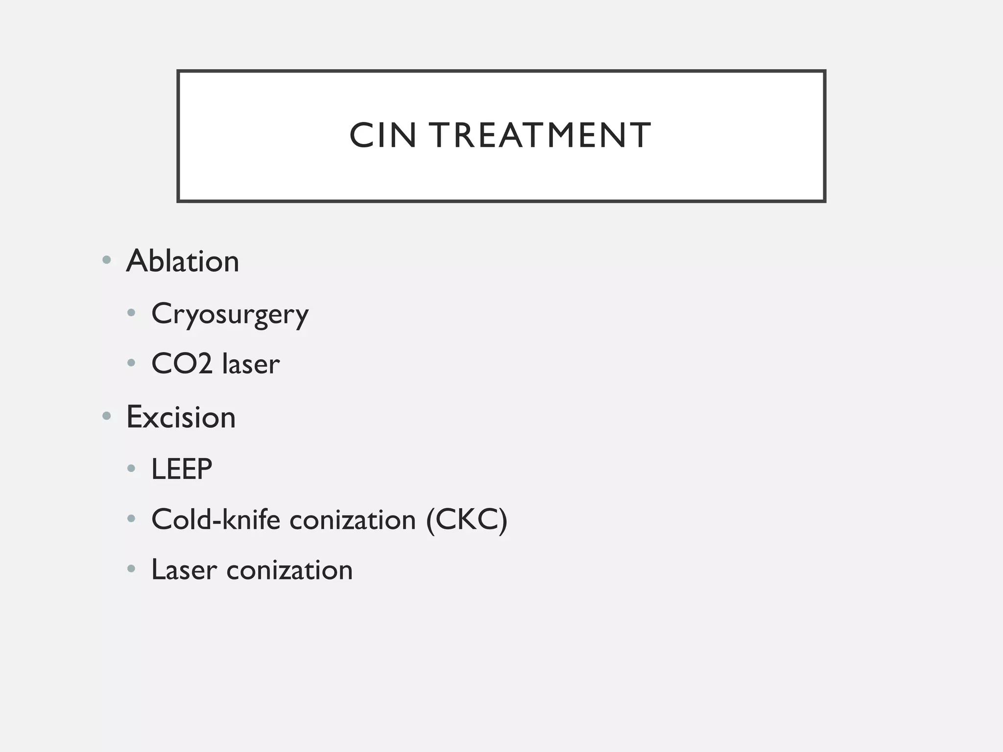 Cervical Neoplasia and Carcinoma | PDF