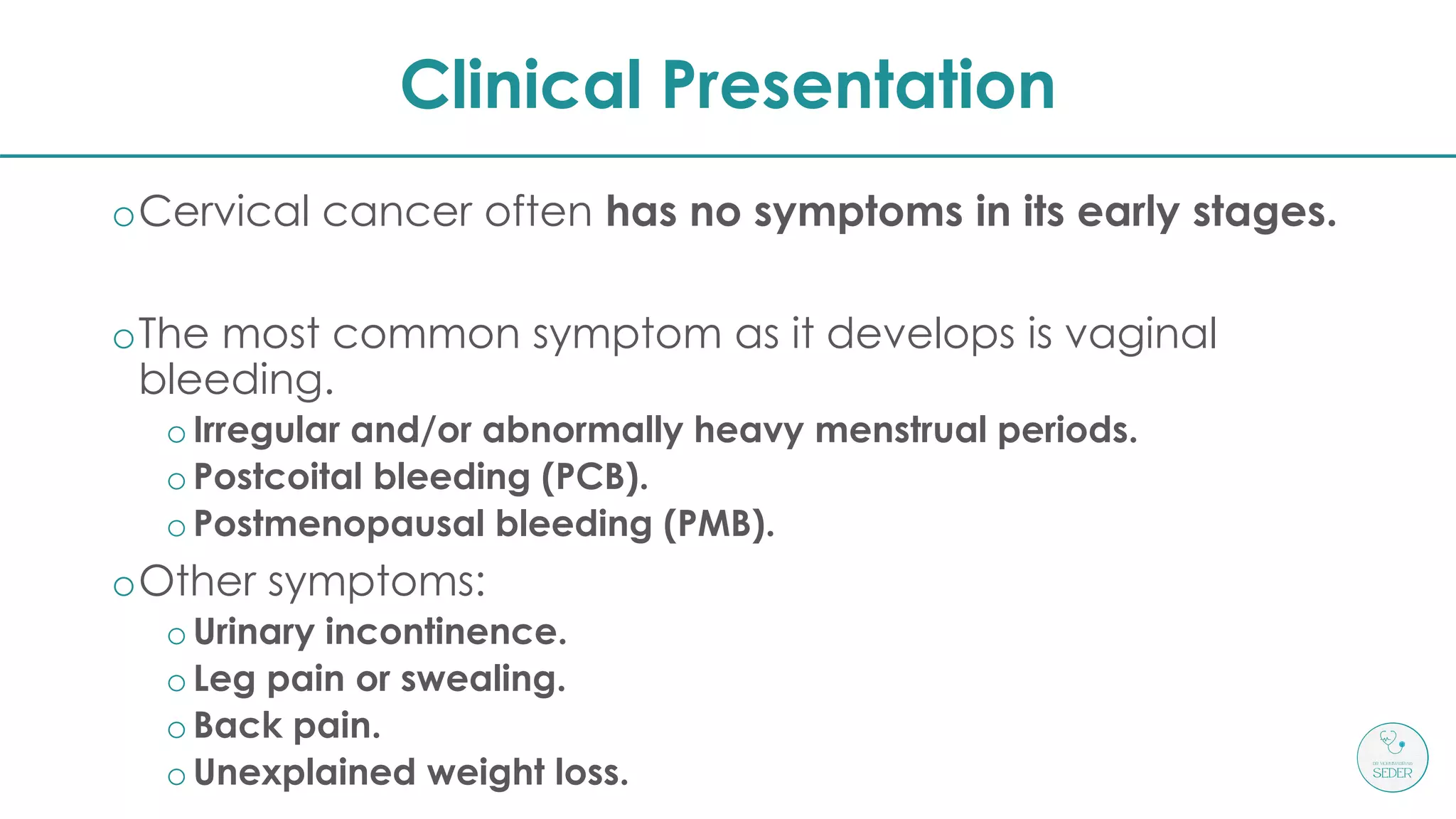 CERVICAL CANCER | PDF