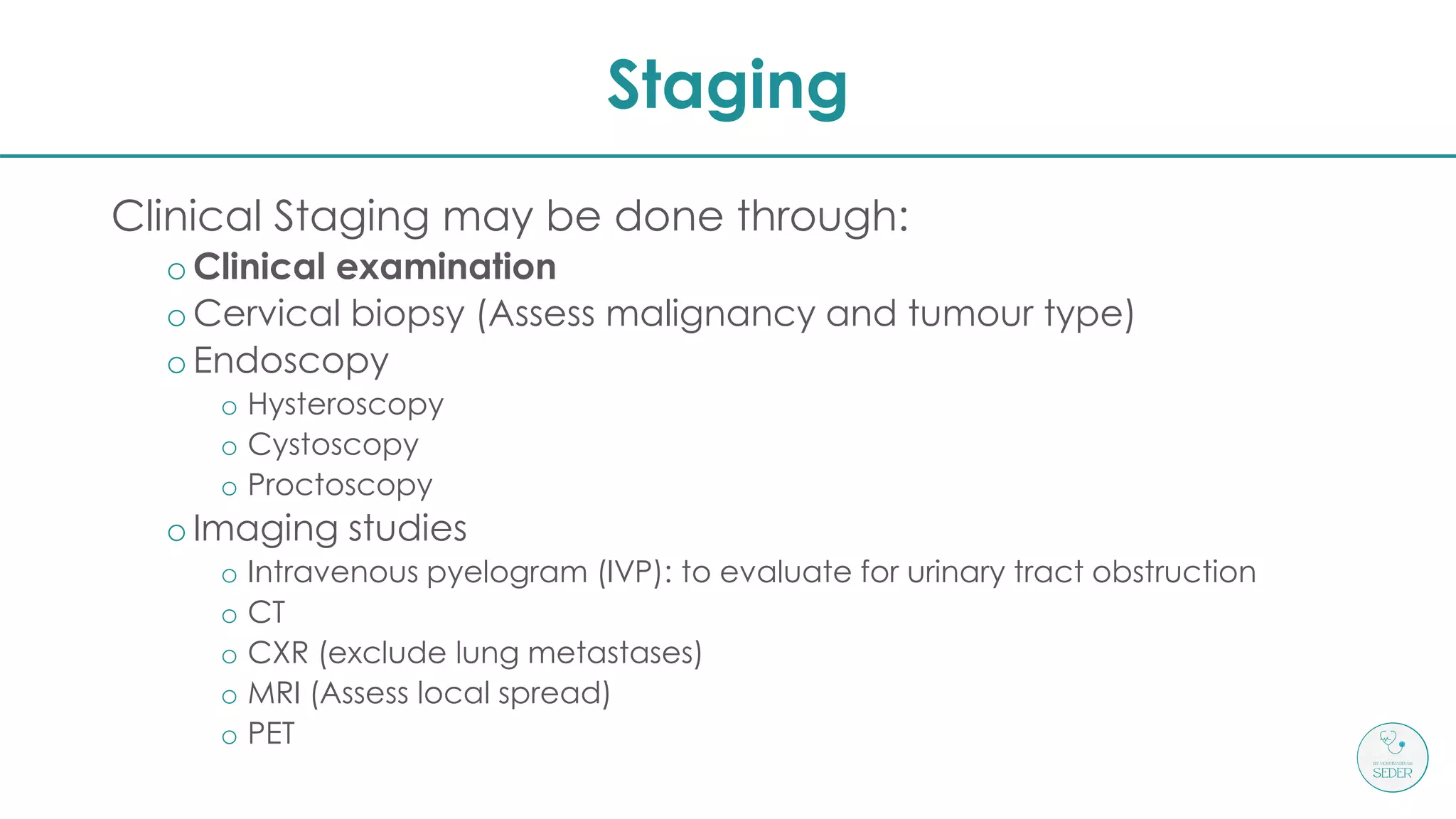 CERVICAL CANCER | PDF