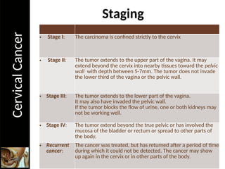 cervical cancer.pptx cervix cancer oncology | PPTX