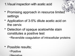 CERVICAL_CANCER.power point presentation. | PPTX | Reproductive Health ...