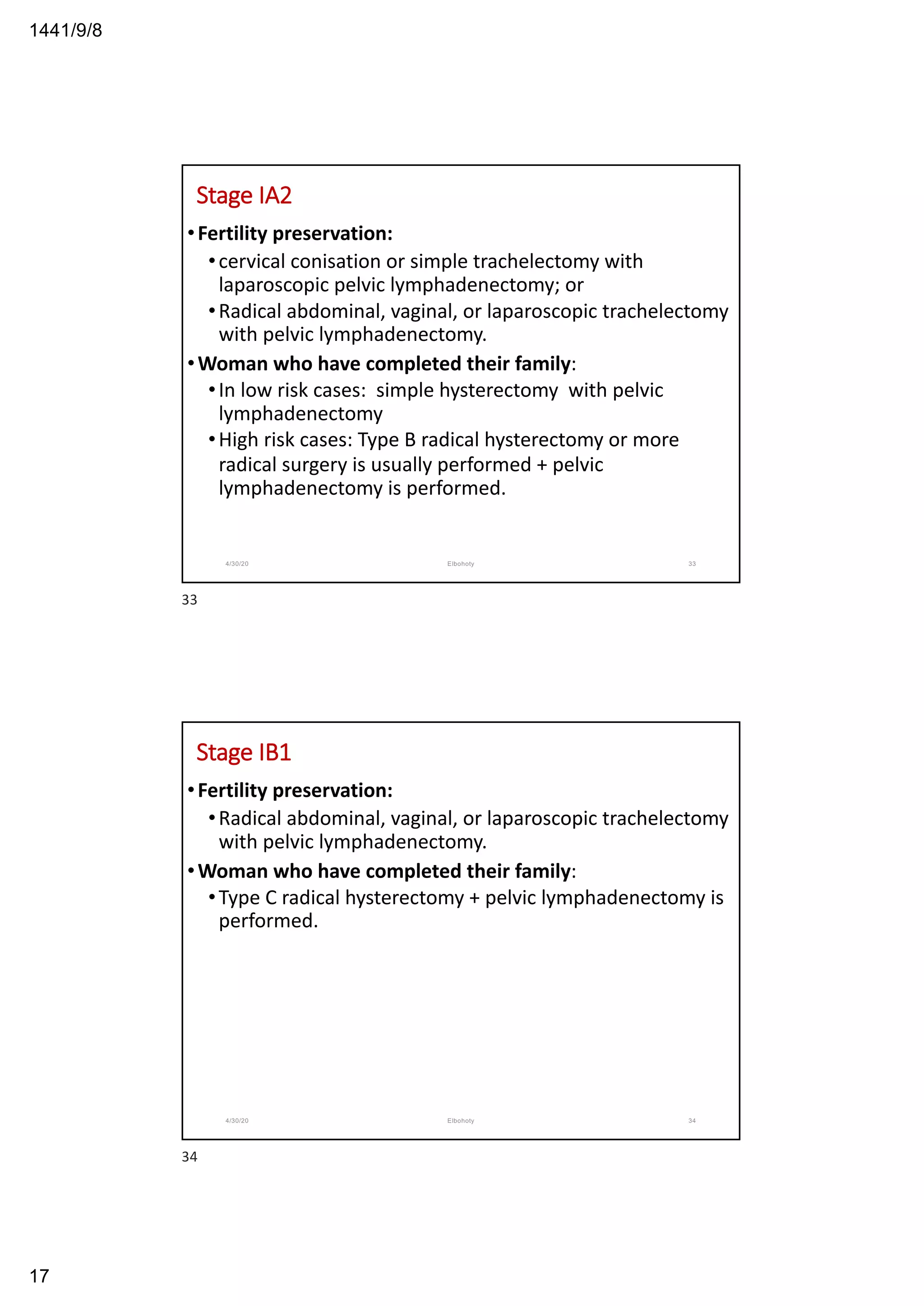 Cervical cancer1 | PDF