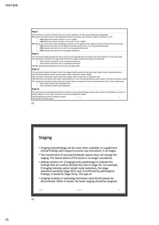 Cervical cancer1 | PDF