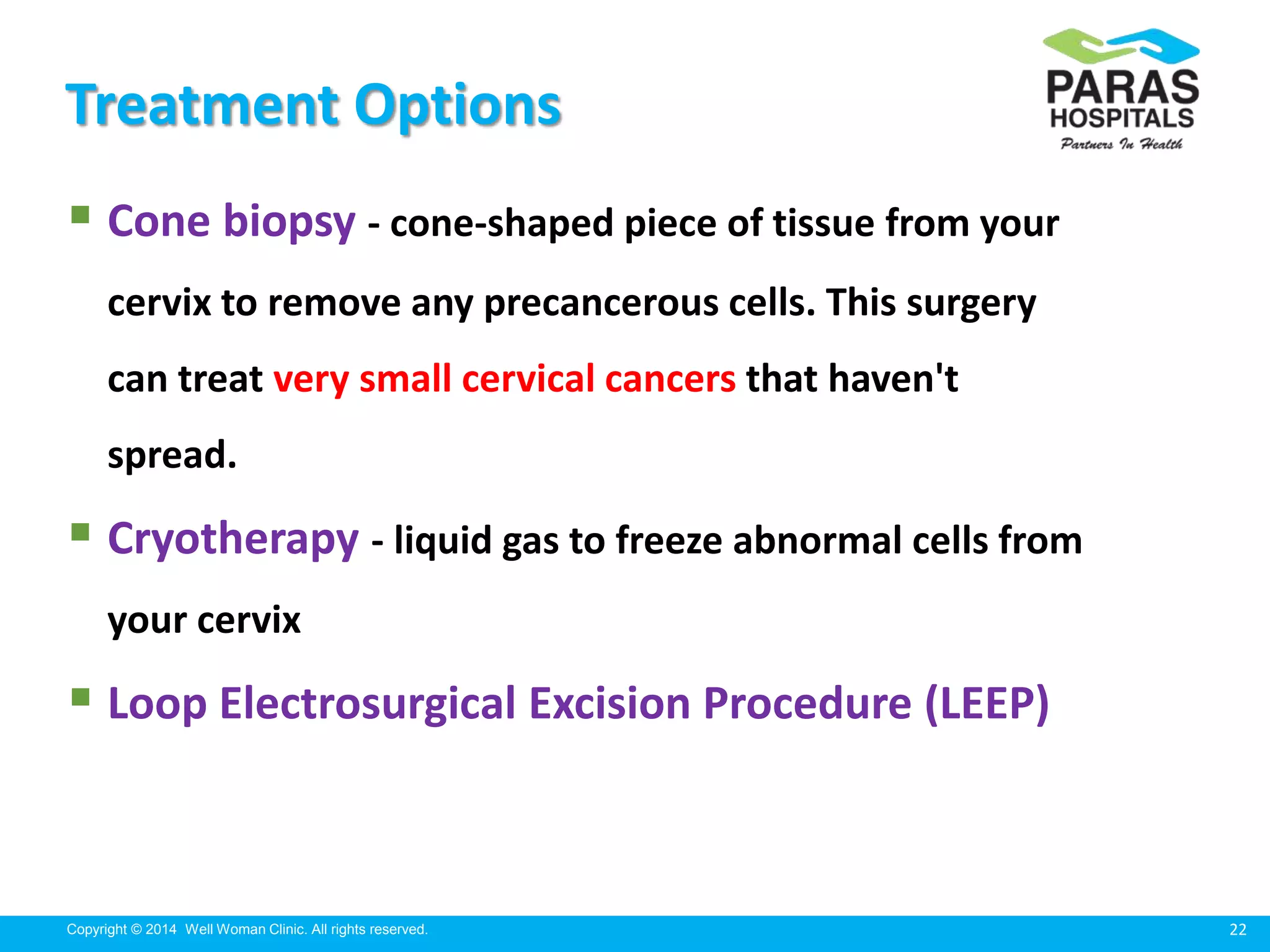 Cervical cancer Awareness 3.3.19 Cann Win | PPTX
