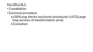 CERVICAL CANCER (CIN).pptx