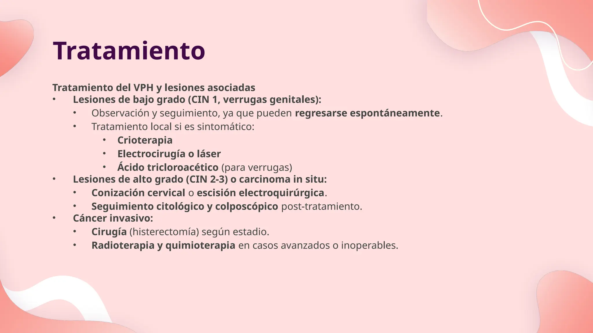 Cervical Cancer Presentación actualizacion | PPTX