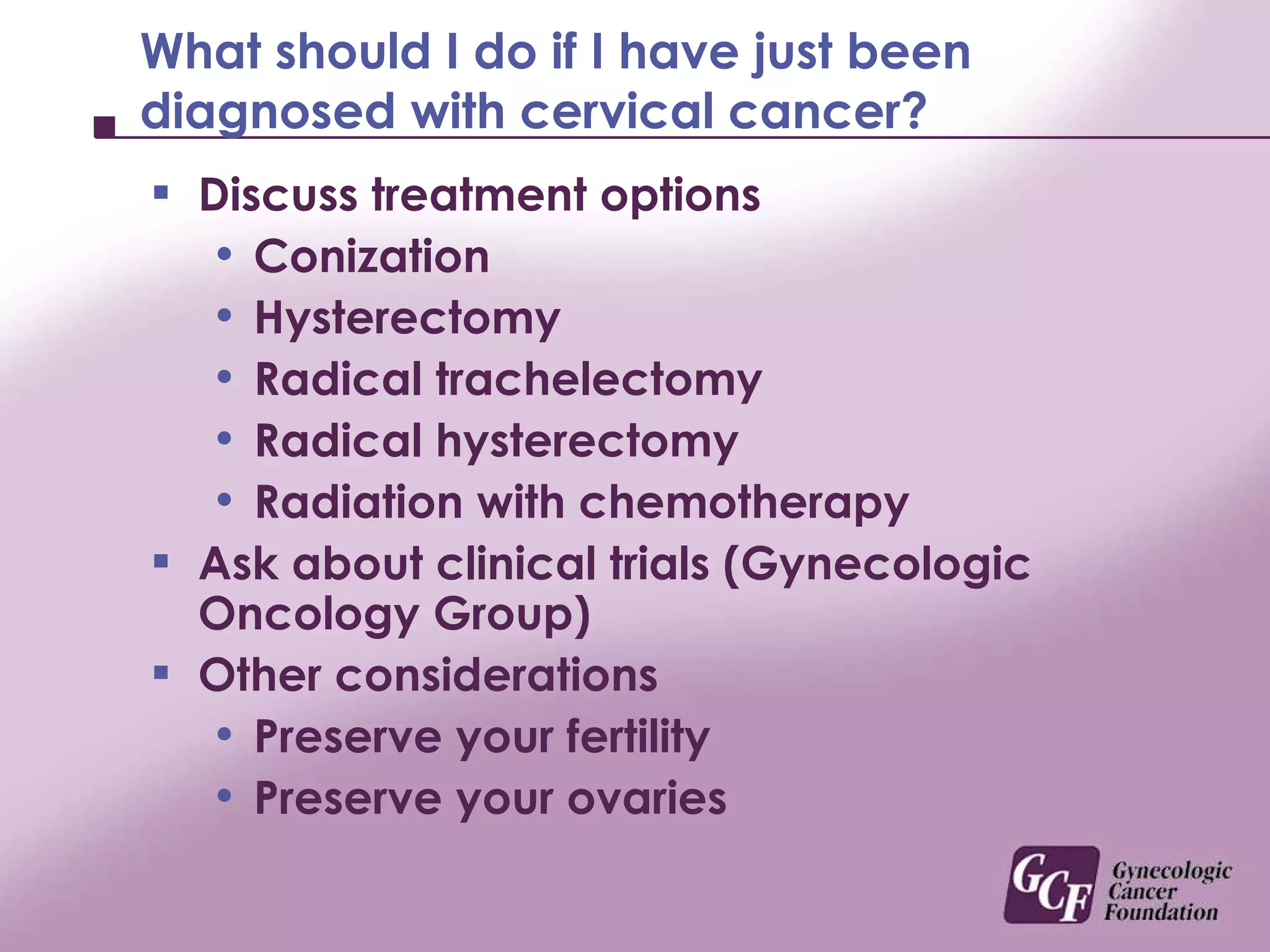 Cervical Cancer Educational Presentation | PPT