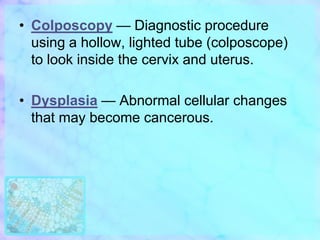 Cervicalcancerppt 130317015253-phpapp01 | PPT